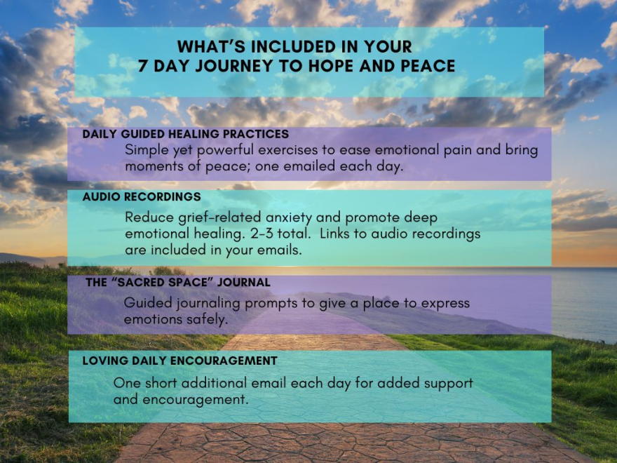 Grief Healing Pathway - A 7 day guided journey to Hope and Peace